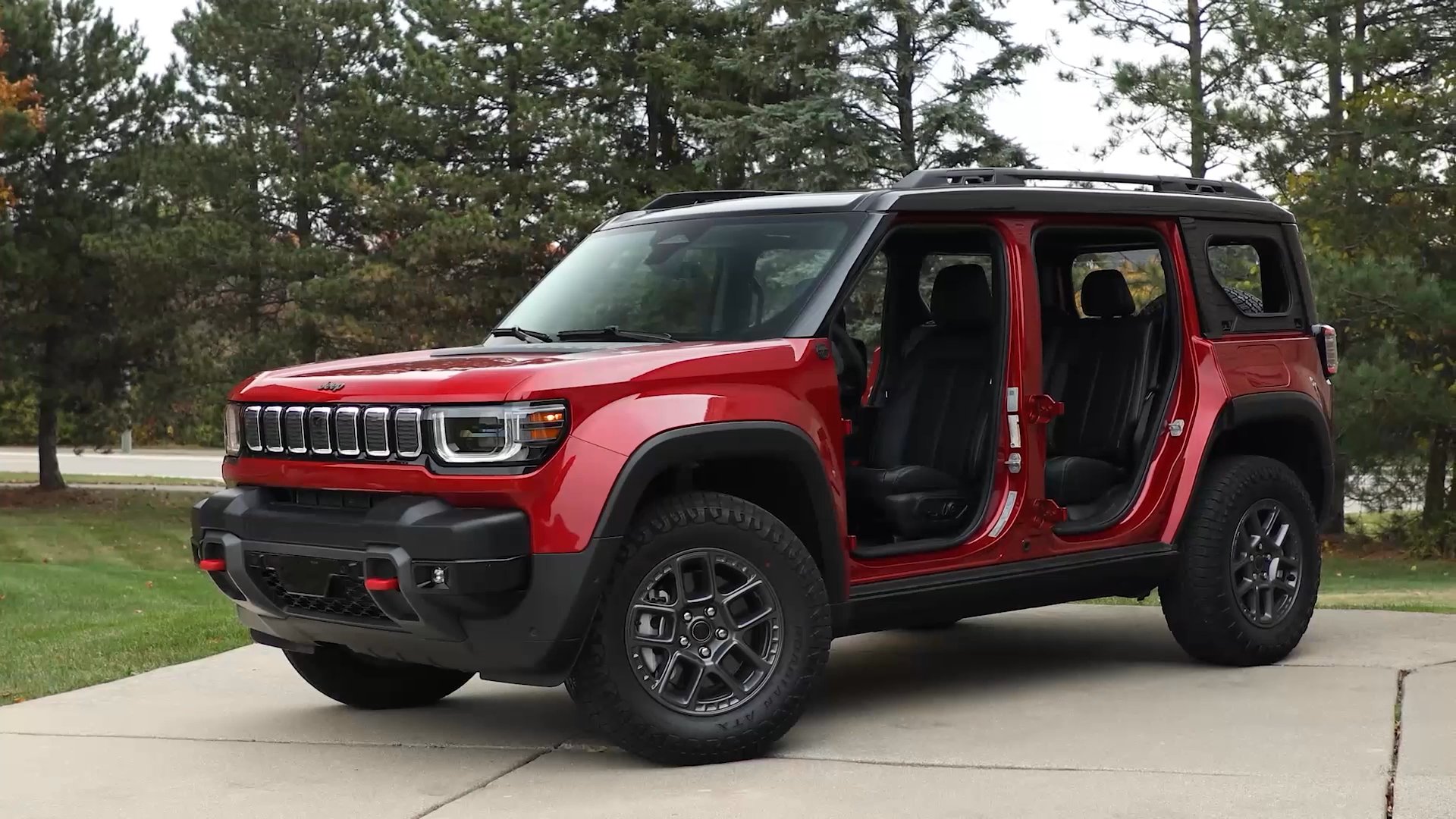 See the new Jeep Recon Electric 4×4 Off-Roading SUV