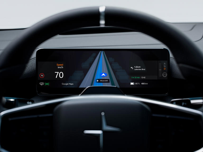 Polestar porta a bordo di tutte le sue auto Google Gemini