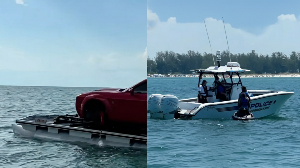 We Turned a Car Into a Boat - People Called the Cops