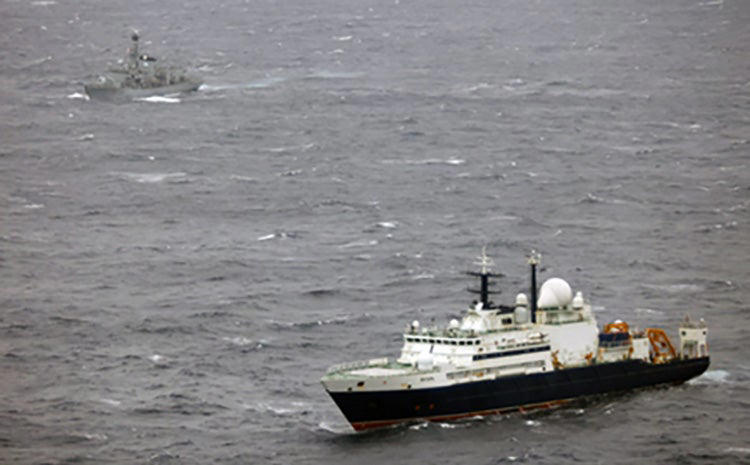 What is Russia’s ‘spy ship’ shooting lasers at the RAF near UK waters?