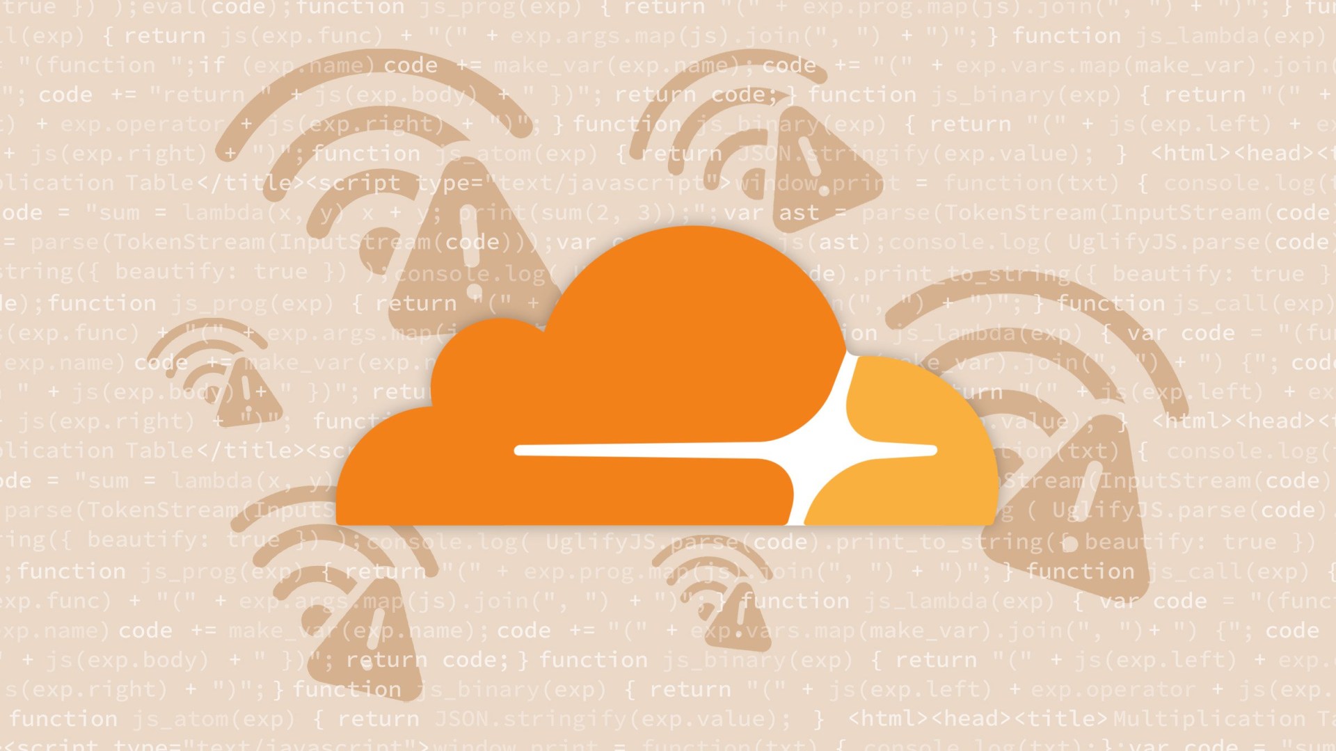 Mass internet outage caused by Cloudflare crash