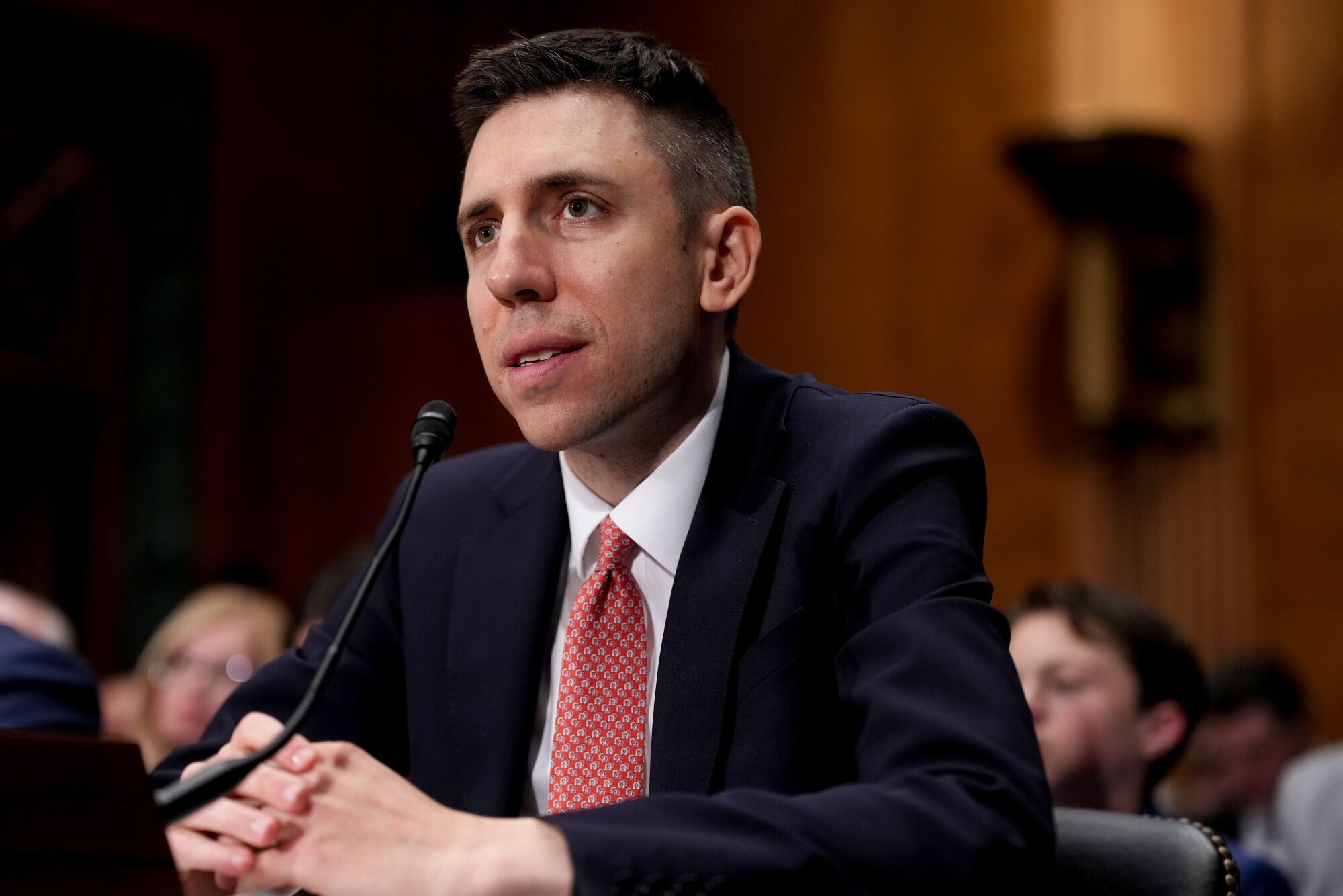 Senate Panel Advances Travis Hill’s Nomination to Be FDIC Chair