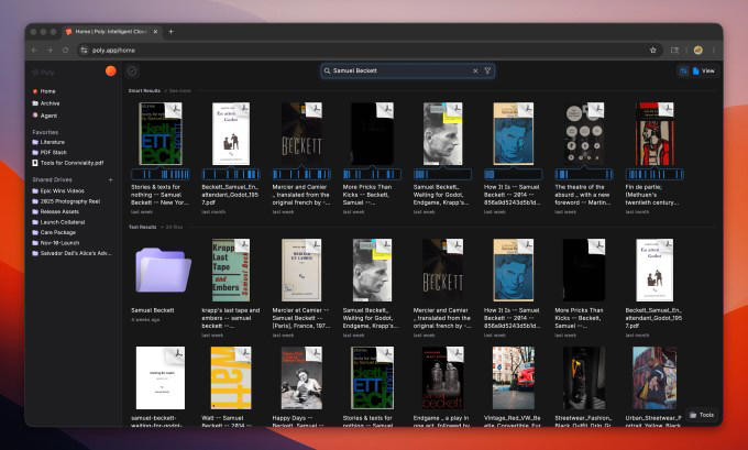 YC-backed Poly relaunches as a cloud-hosted file storage with AI search