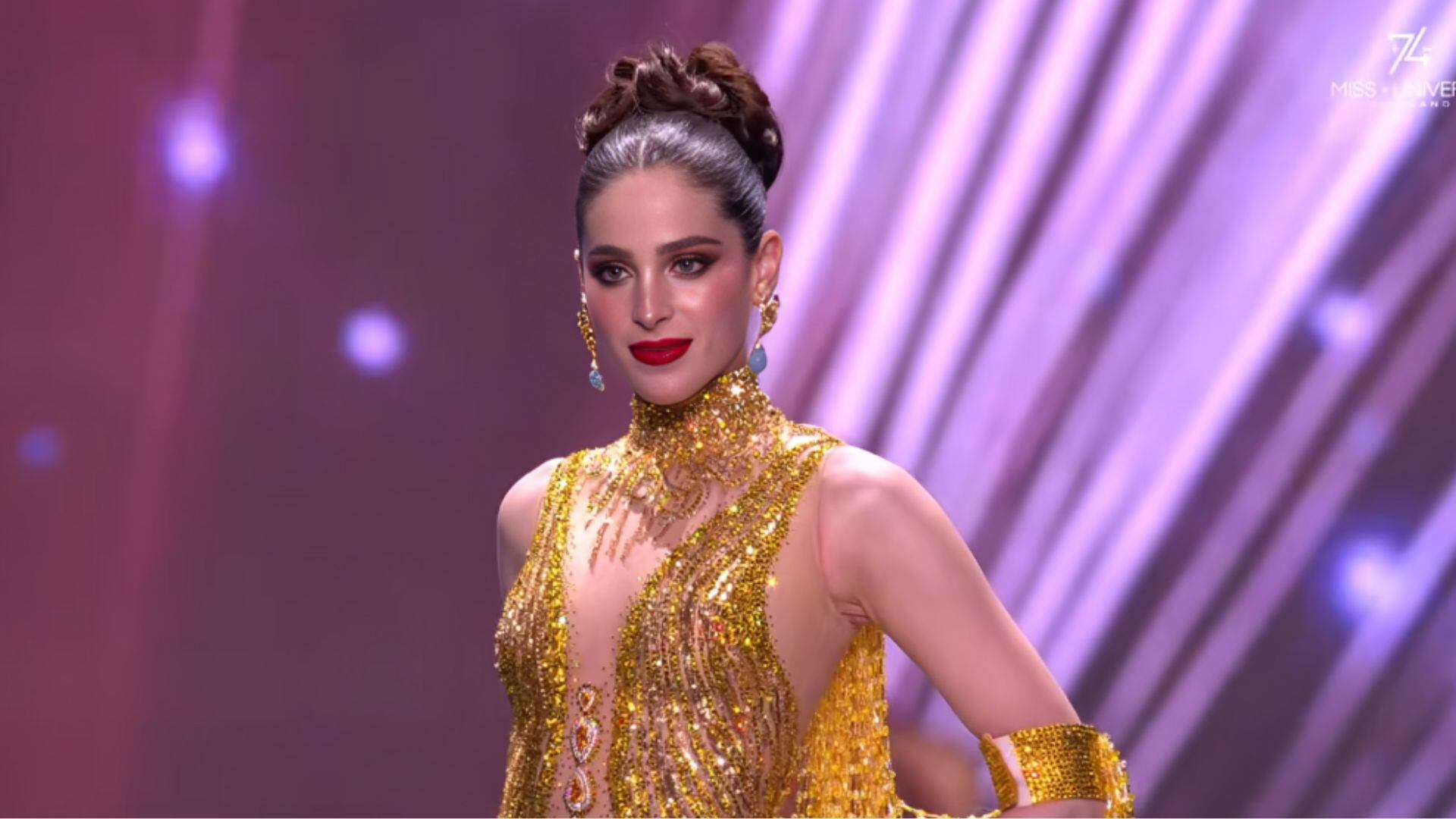 Fátima Bosch cierra las preliminares de Miss Universo con un imponente ...