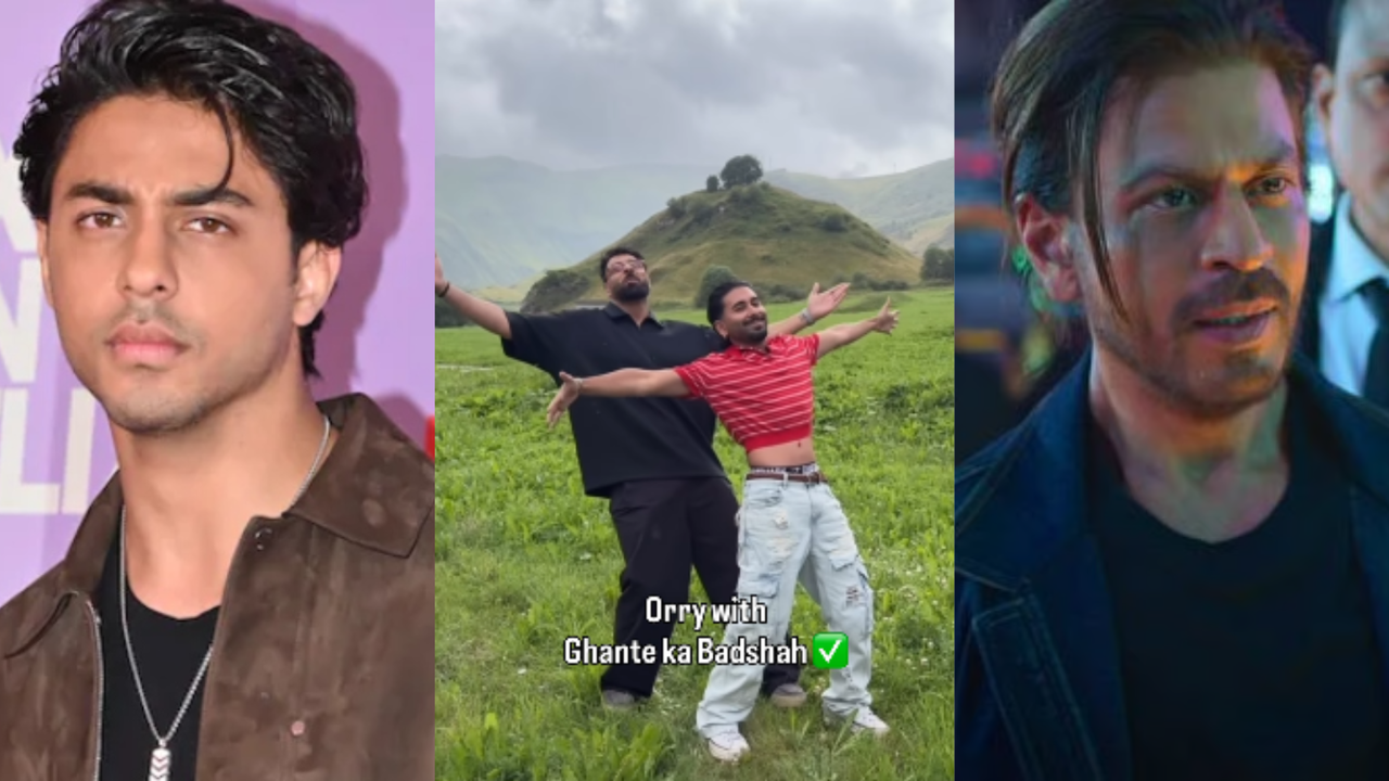 Aryan Khan Praises Orry, Badshah's 'Ghante Ka Badshah' Clip Featuring ...