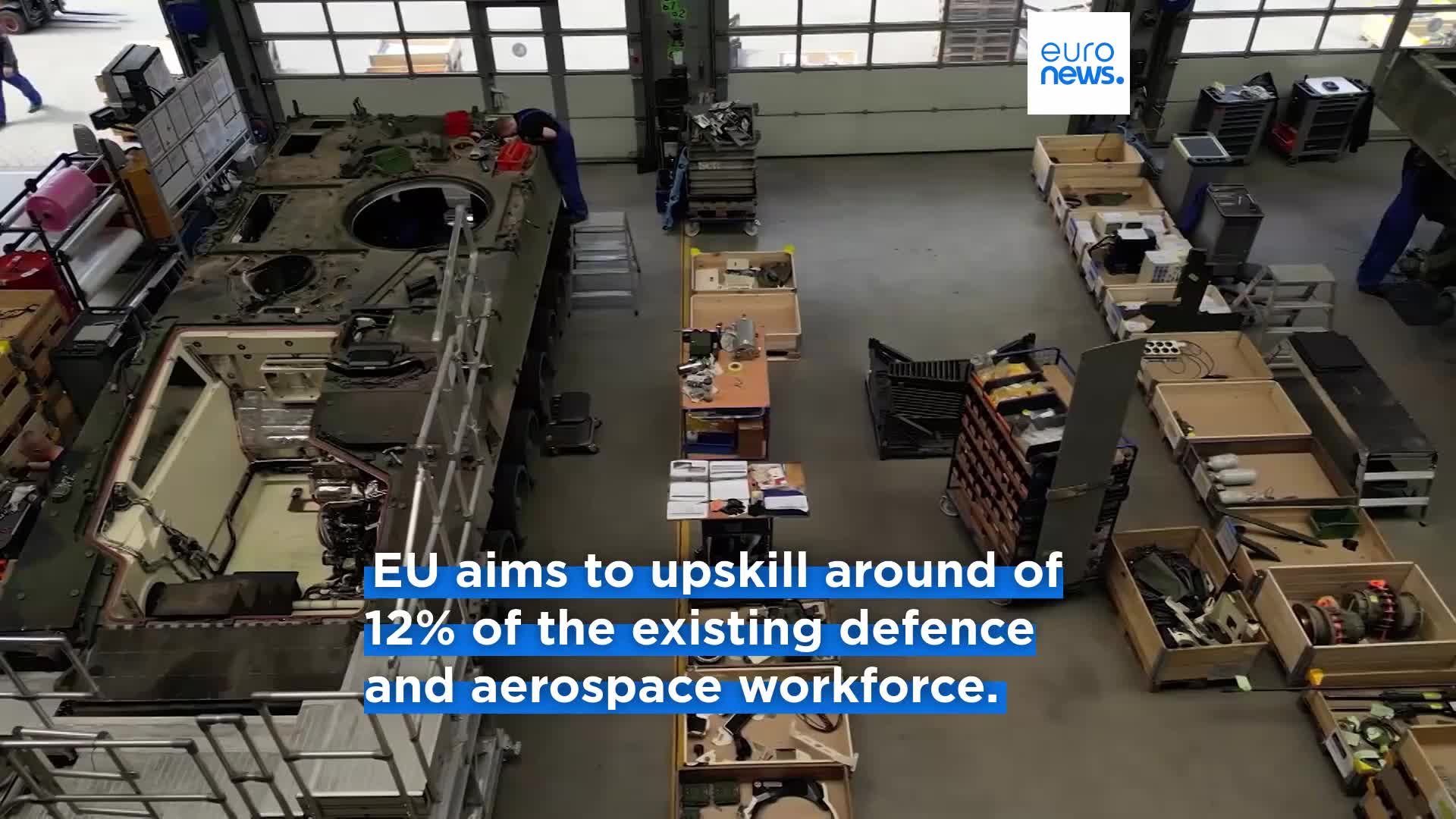 EU aims to retrain 600,000 workers for defence sector to eliminate ...