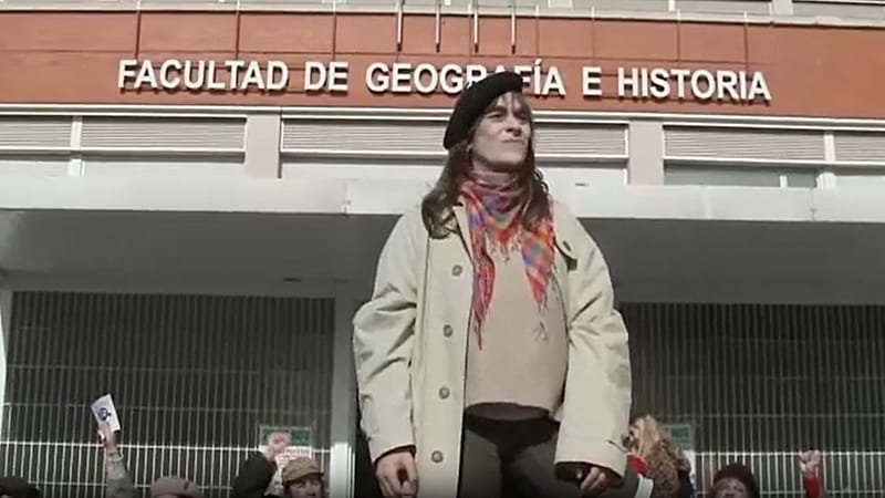 Street performance marks Spain’s democracy campaigners 50 years after ...