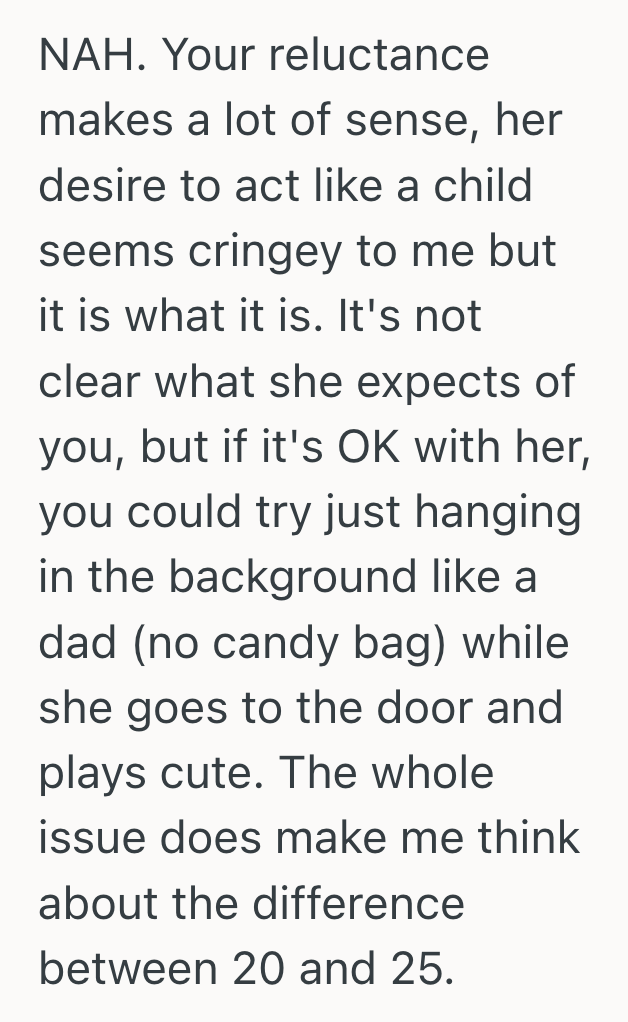 His Girlfriend Insisted They Go Trick-Or-Treating As Adults, But He ...