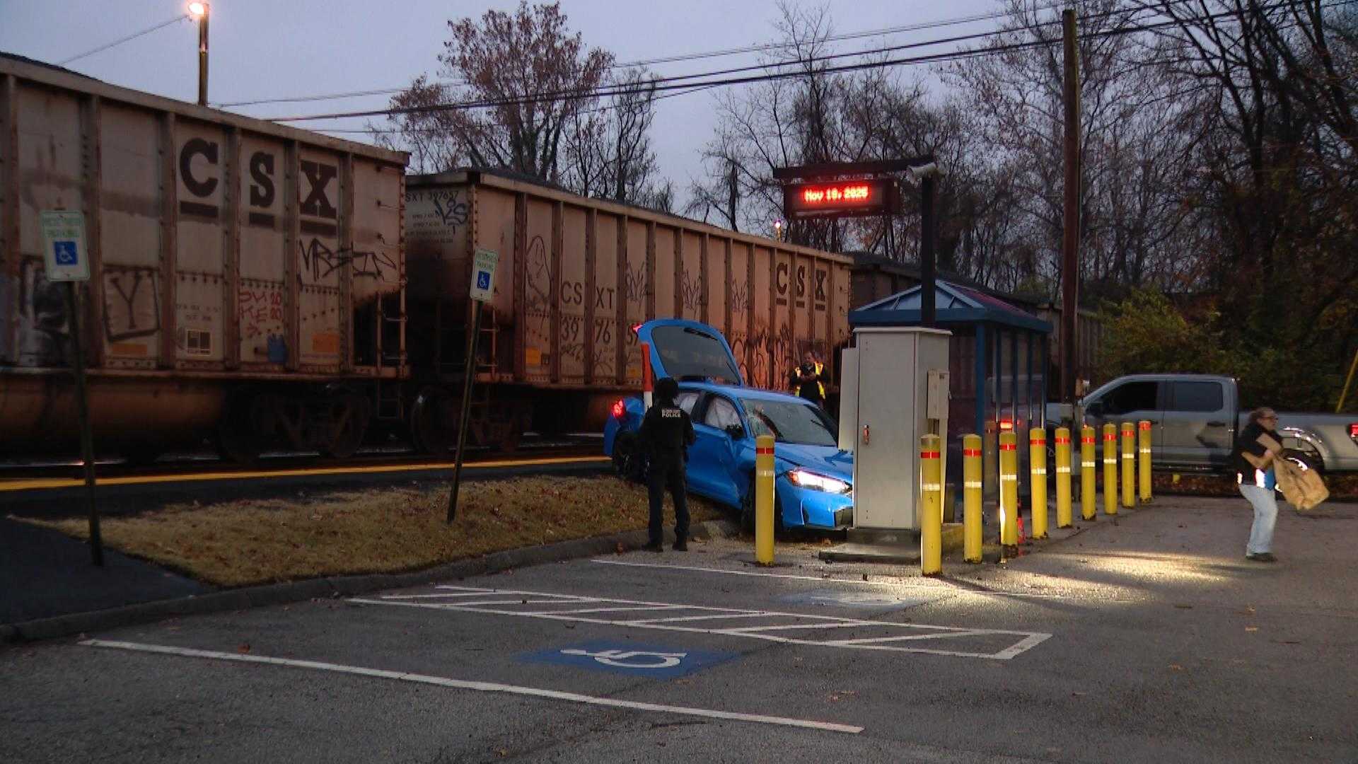 Car struck by freight train in Arbutus area, CSX says