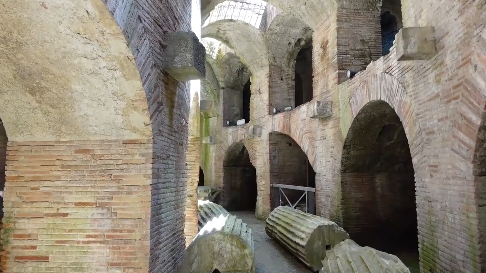 Under the Colosseum