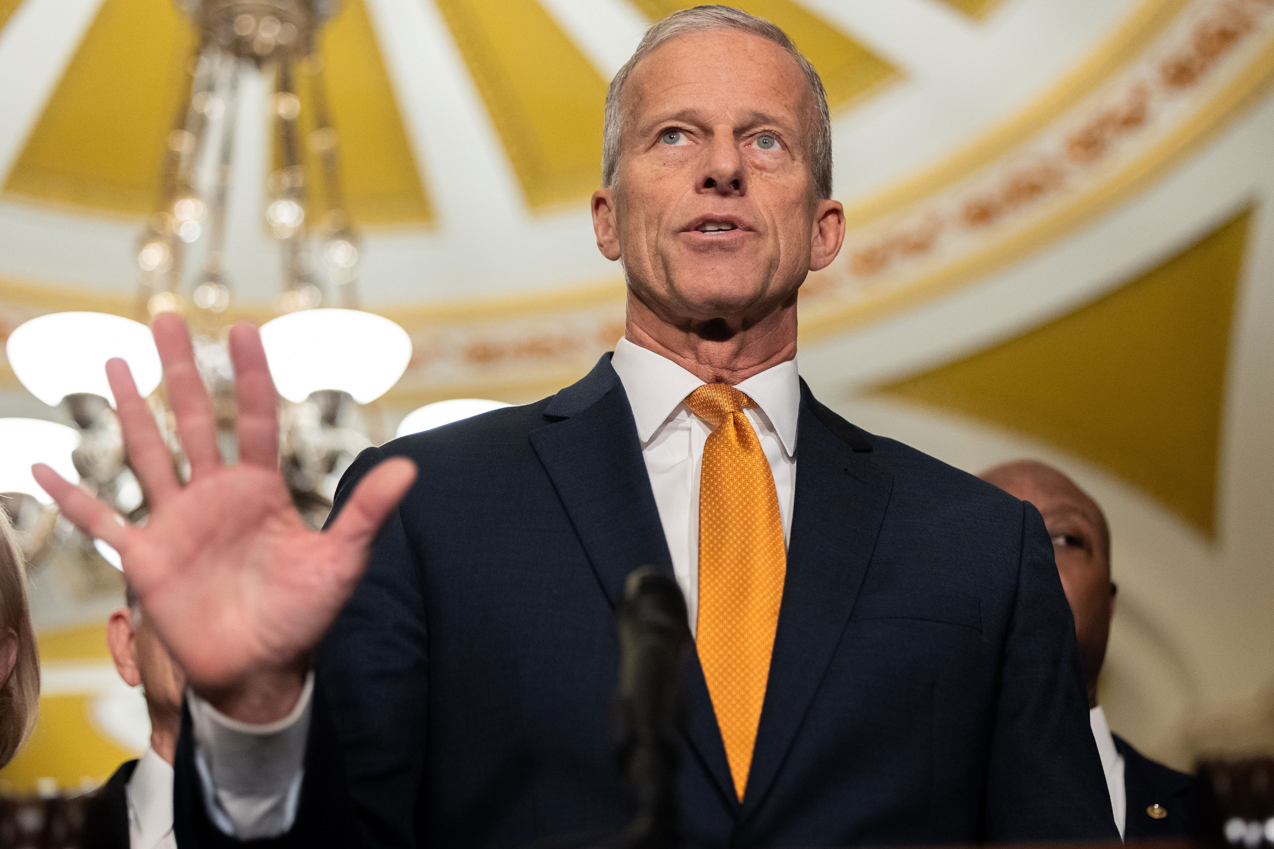 Trump’s ousted tax goon grovels after '52nd state' joke