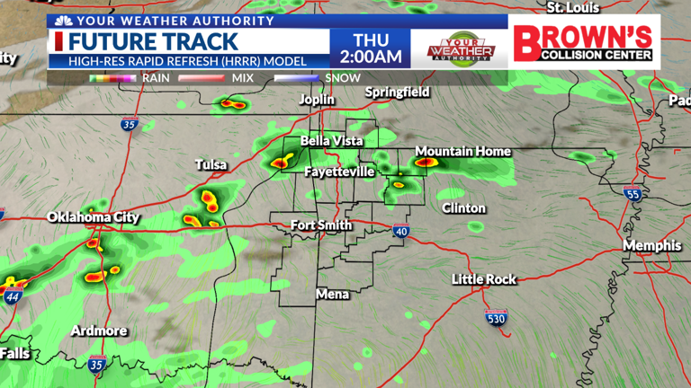 Weather Blog: Heavy rain likely on Thursday with a low-end tornado risk.
