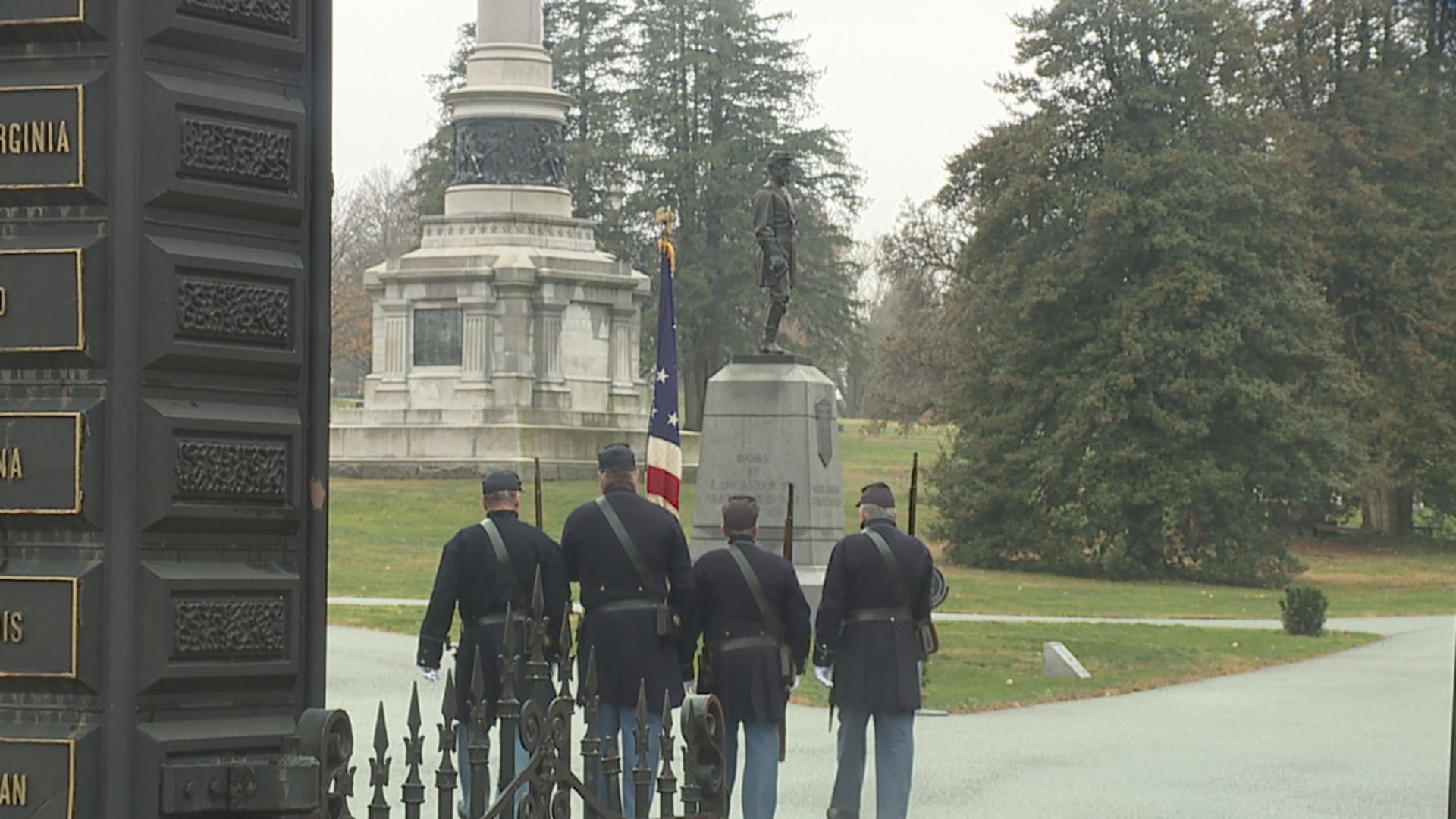162nd anniversary of Abraham Lincoln's Gettysburg Address