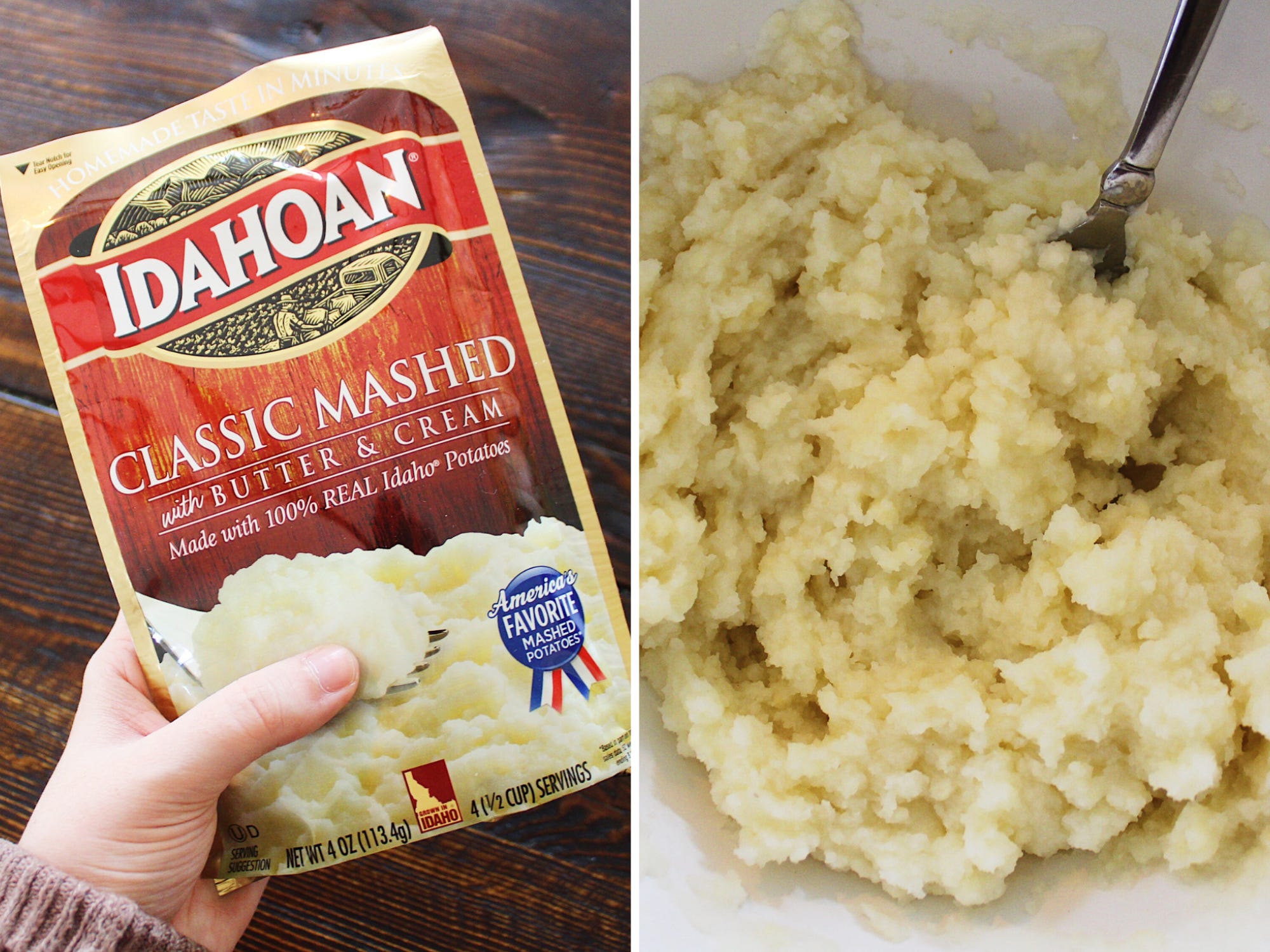 I tried 5 kinds of store-bought instant mashed potatoes. The best ...