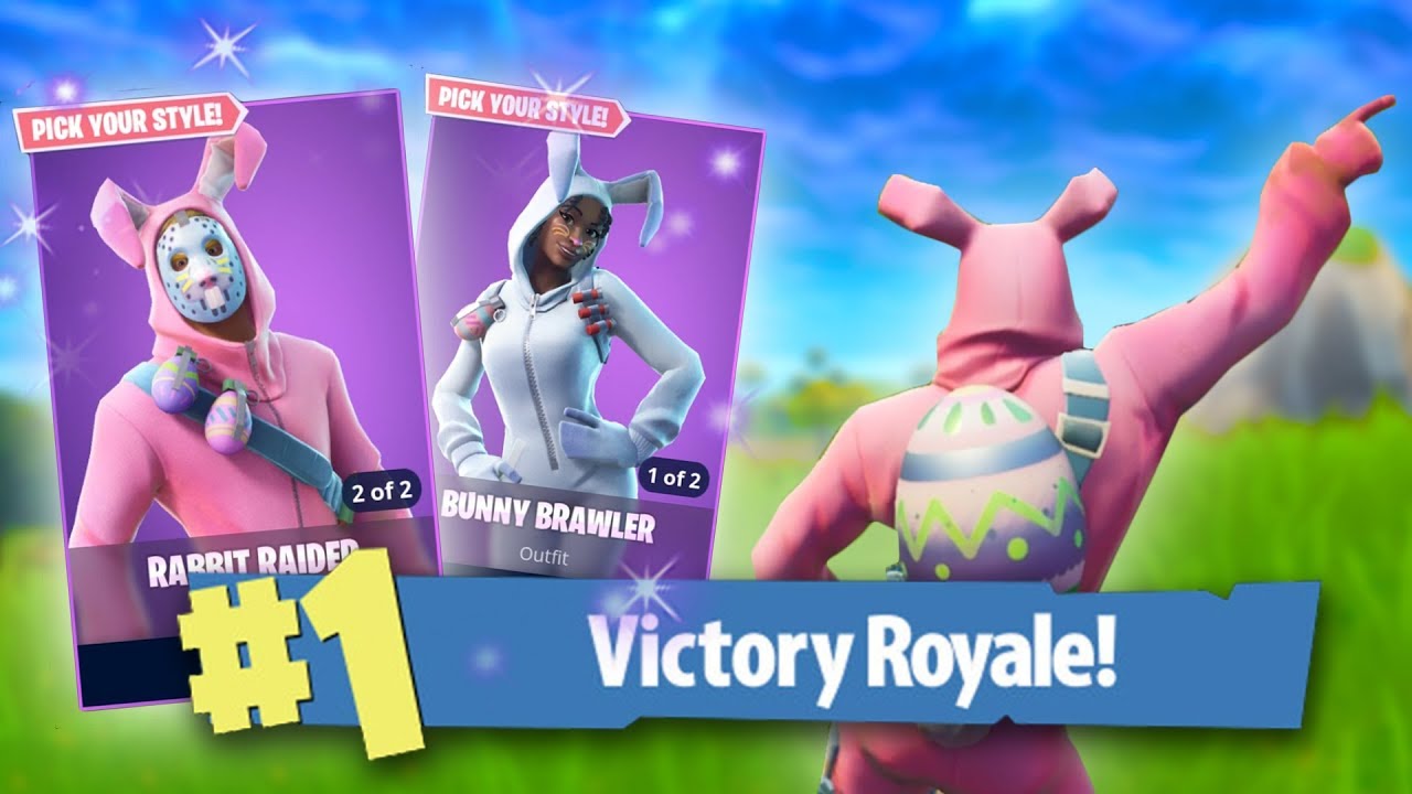 New Jason Rabbit Raider & Bunny Brawler skins | Fortnite Battle Royale
