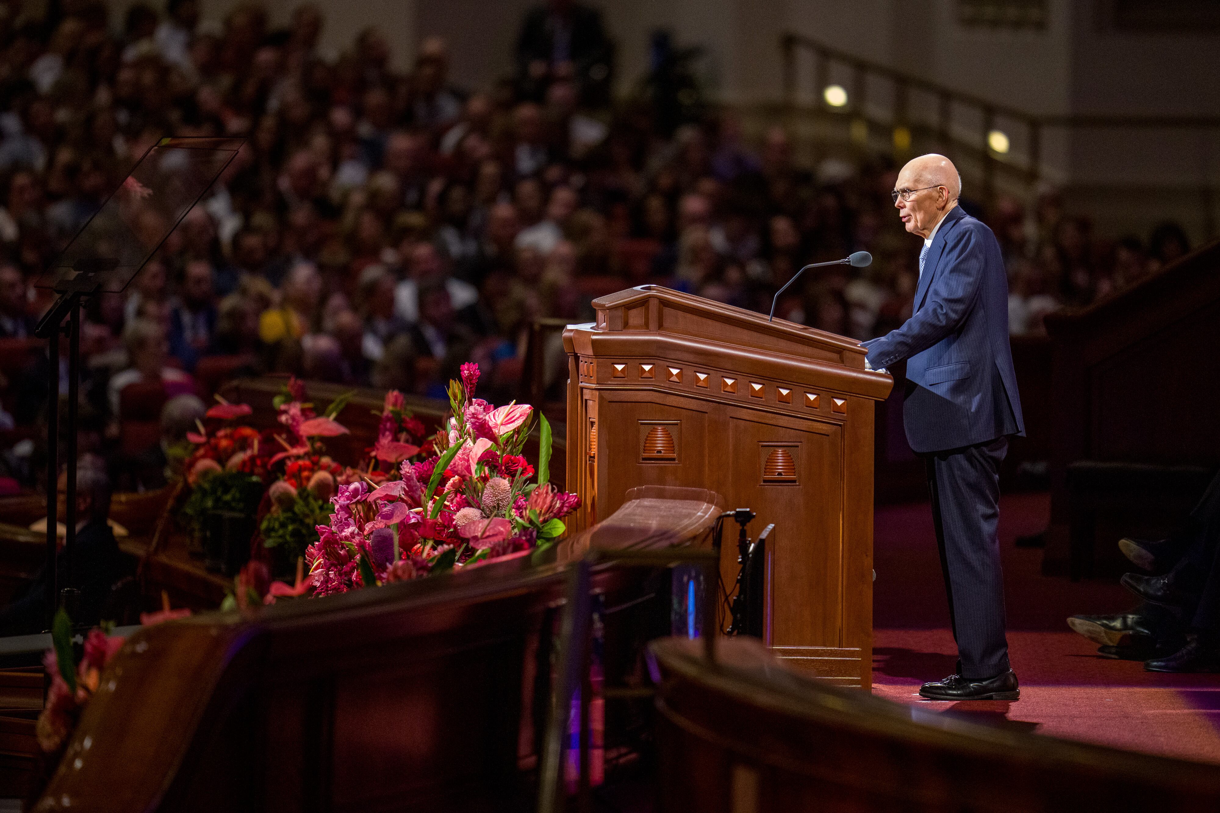 Latter-day Saints will hear less from top leaders going forward — at ...