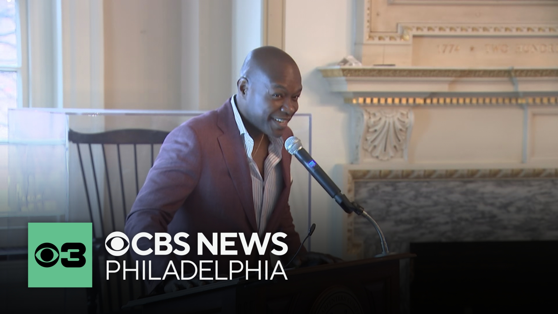 CBS Philadelphia's Siafa Lewis emcees "Blueprints to Brilliance" event ...