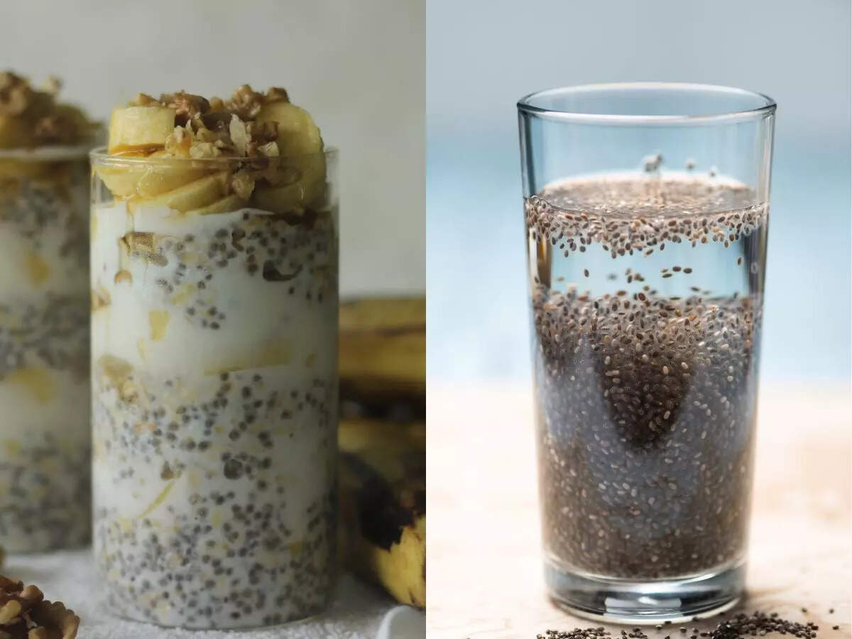 Chia seeds in water vs. chia seeds in milk: Experts reveal which one actually gives bigger ...