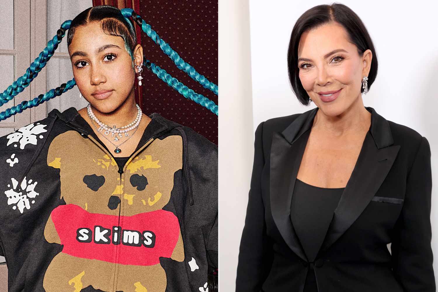 Kris Jenner Reacts to Granddaughter North West, 12, Modeling for SKIMS ...