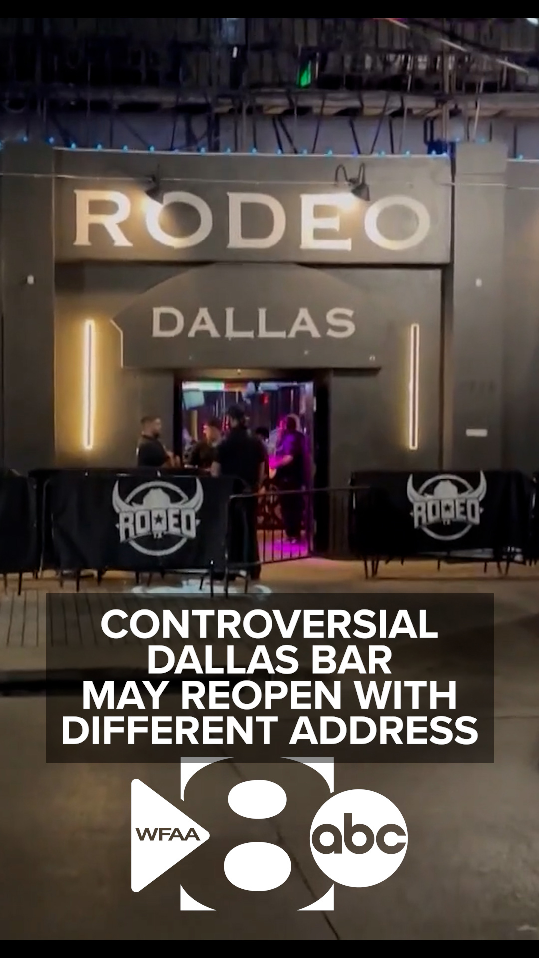 Controversial Dallas bar may reopen with different address