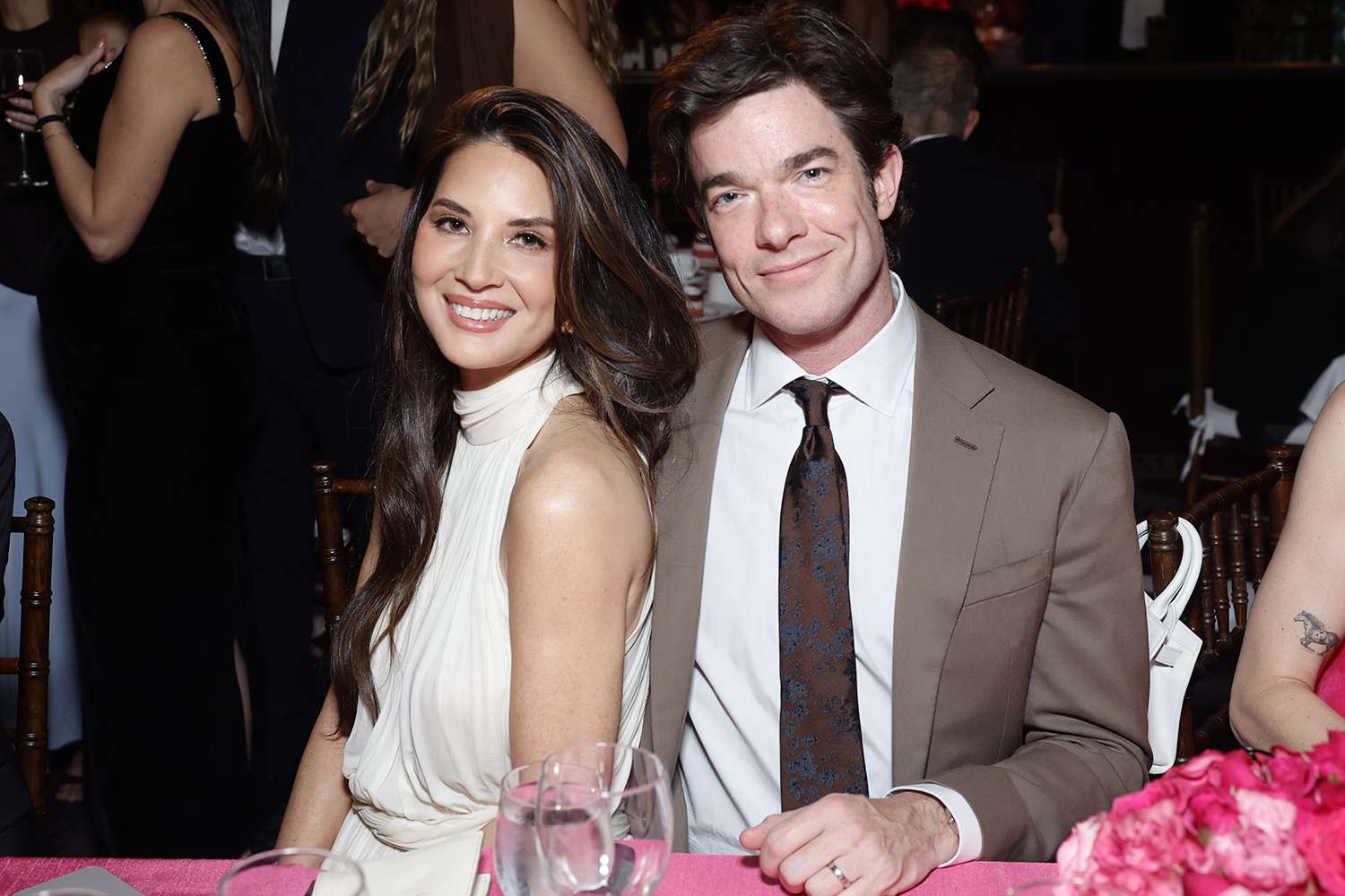Olivia Munn Reveals John Mulaney Proposed to Her in Front of a Sign ...