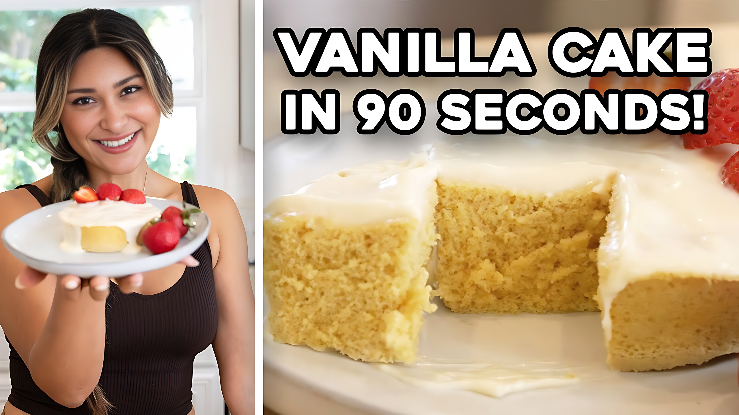 Low Carb Cake 90 Seconds! Moist & Fluffy Keto Friendly Vanilla Mug Cake ...