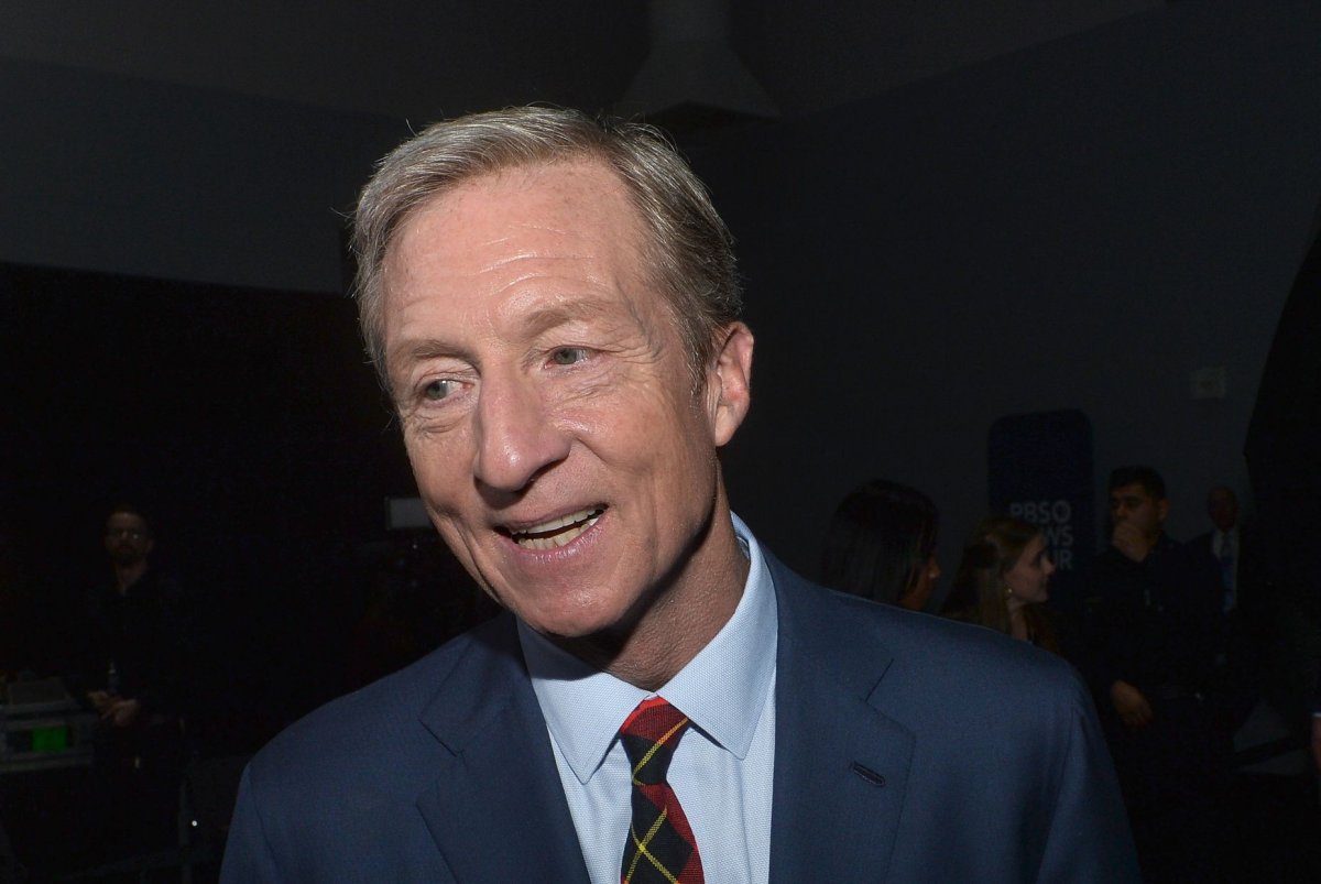 Billionaire Tom Steyer announces campaign to be California's governor
