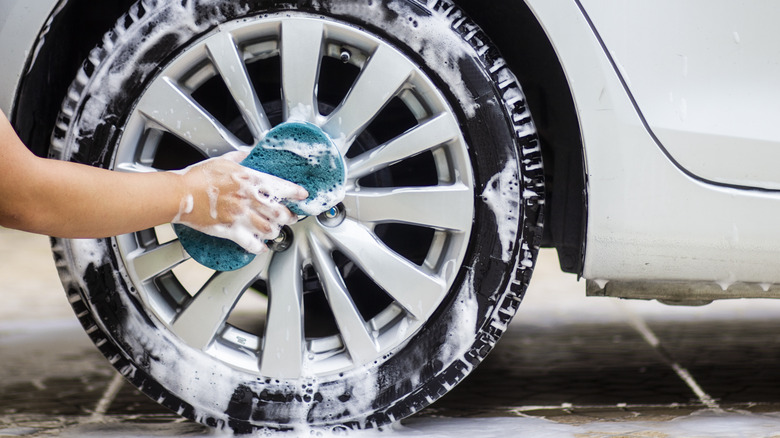 Everything You Need To Deep Clean Your Car Tires And Rims