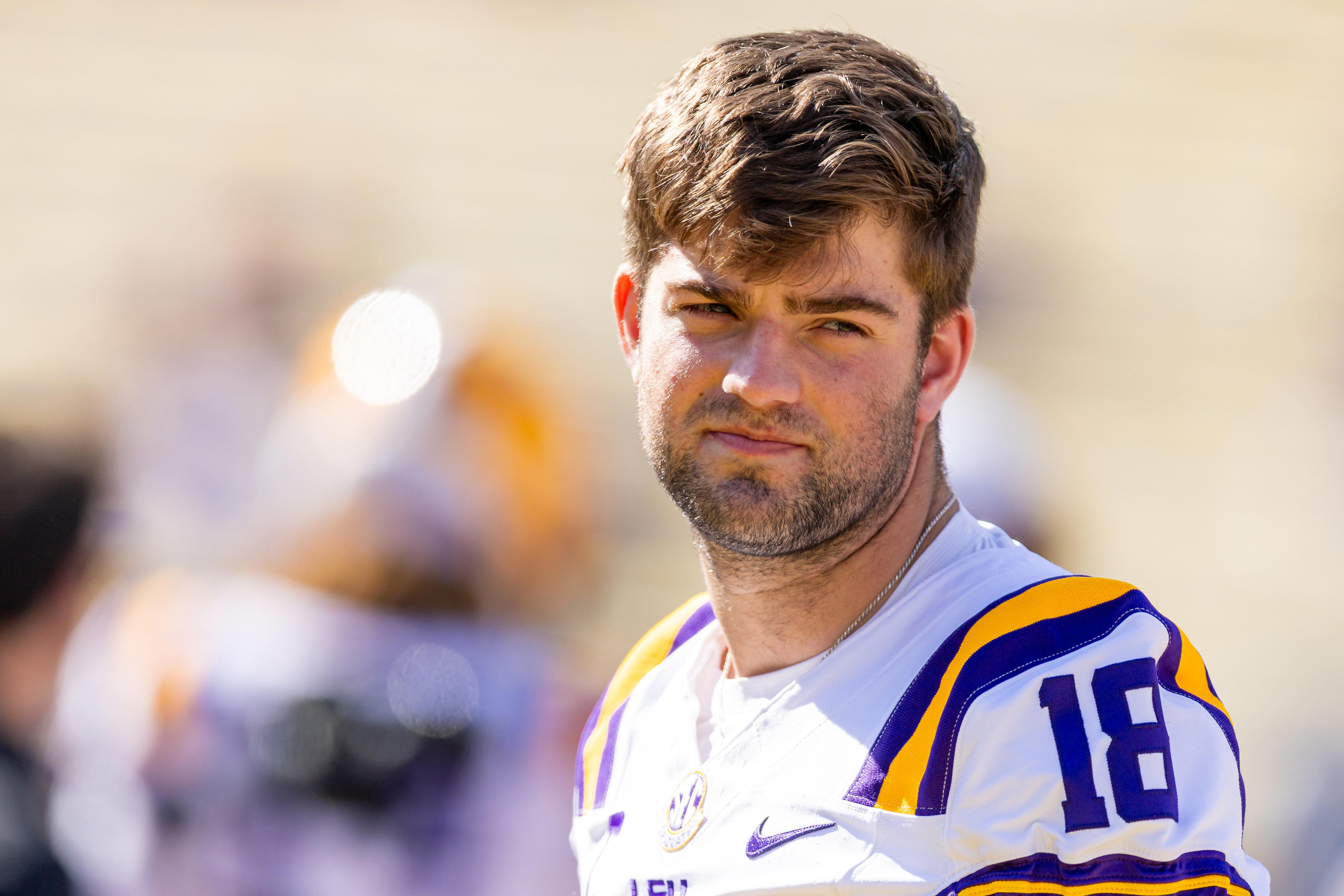 LSU football quarterback Garrett Nussmeier ruled out for Oklahoma game