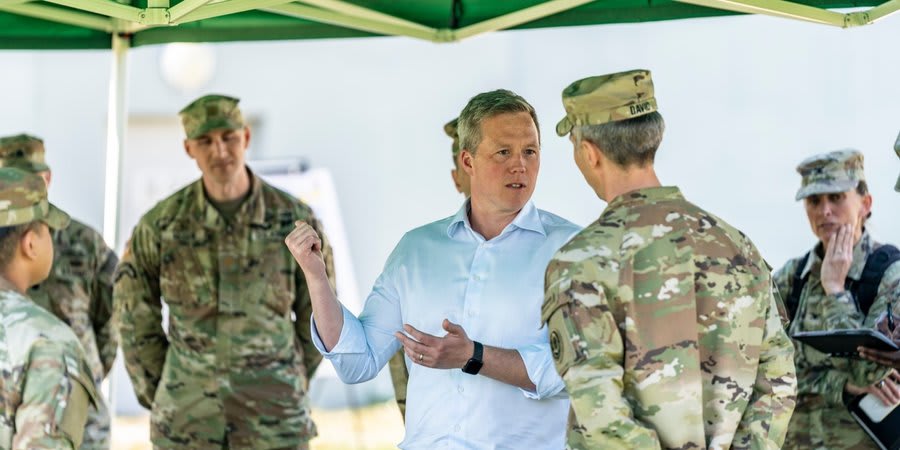 Driscoll’s Ukraine visit part of U.S. push to revive Russia talks