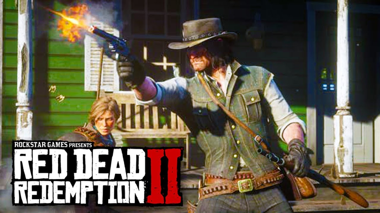 Red Dead Redemption 2 gameplay + gift from Rockstar Games!