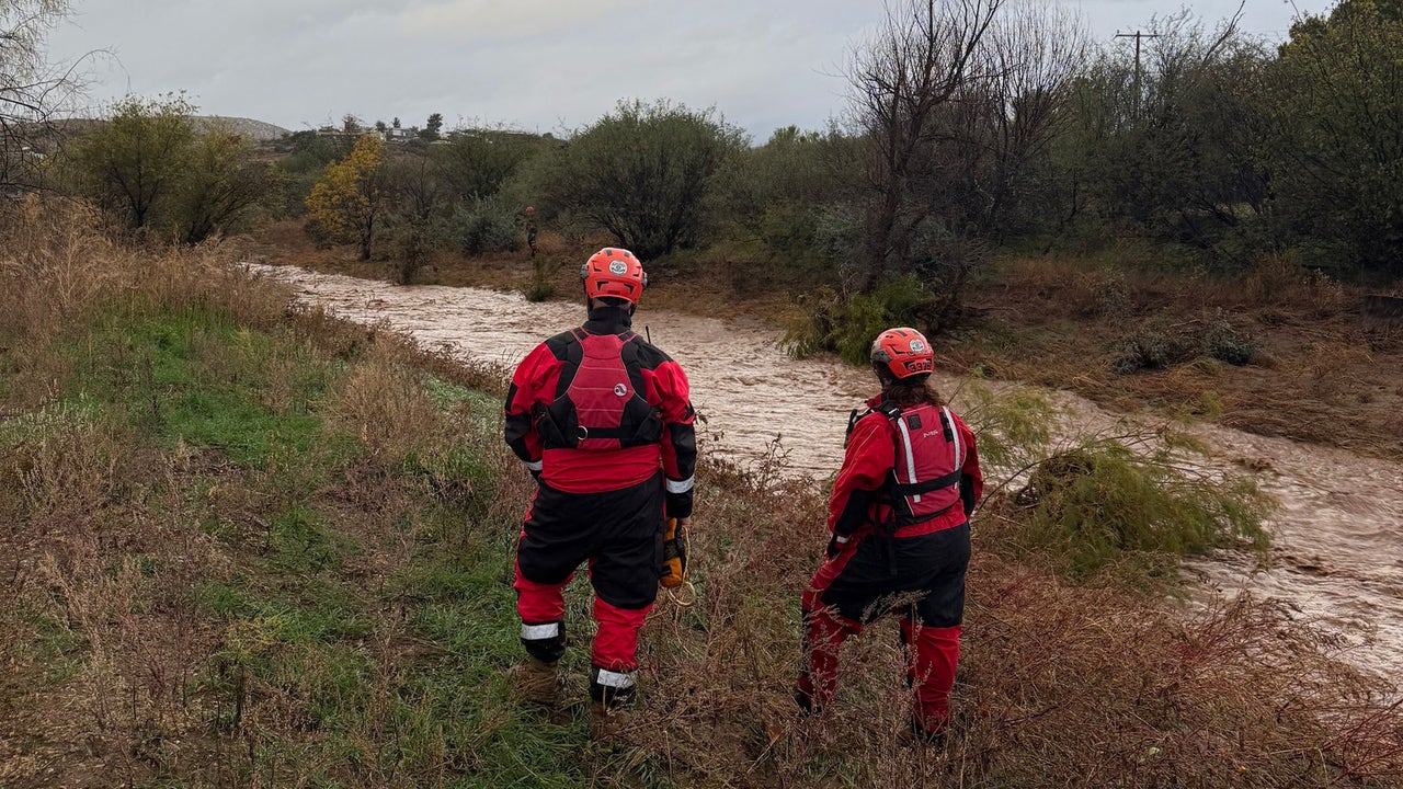 Elderly Arizona man missing, reportedly swept away by floodwaters
