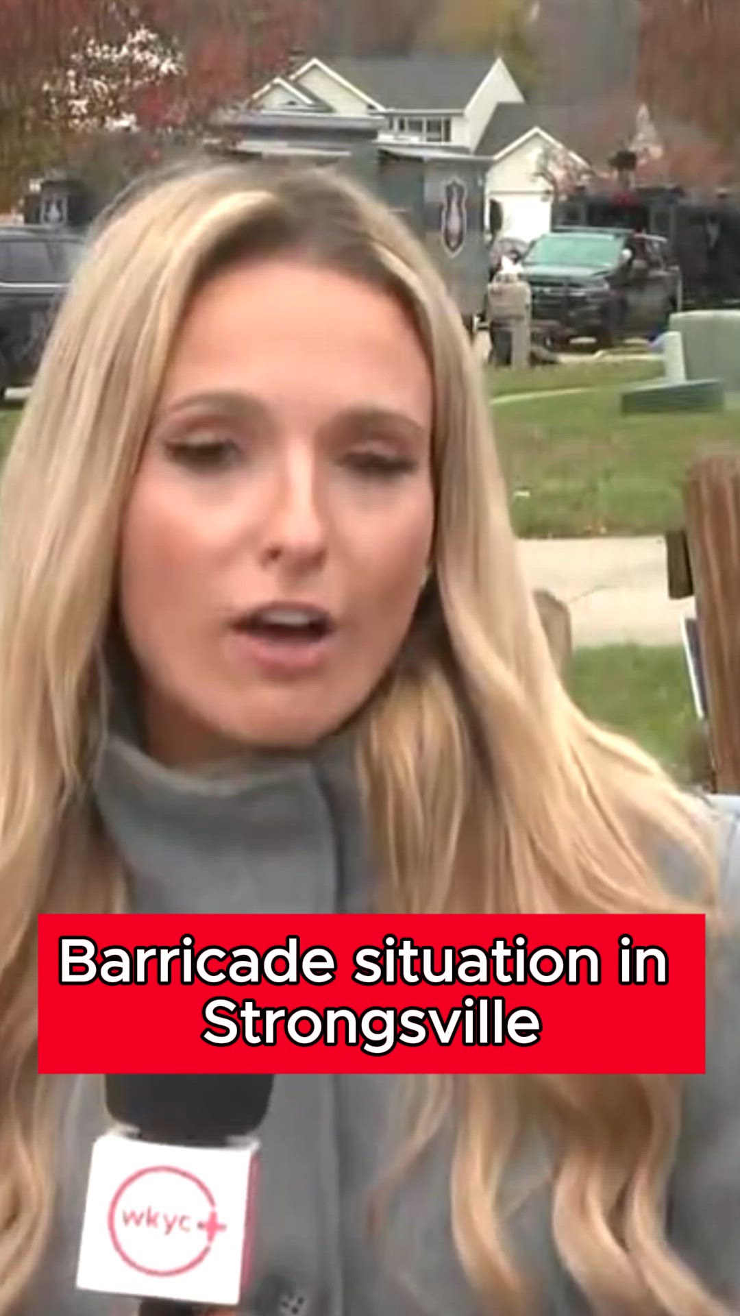 Barricade situation on Gary Drive in Strongsville