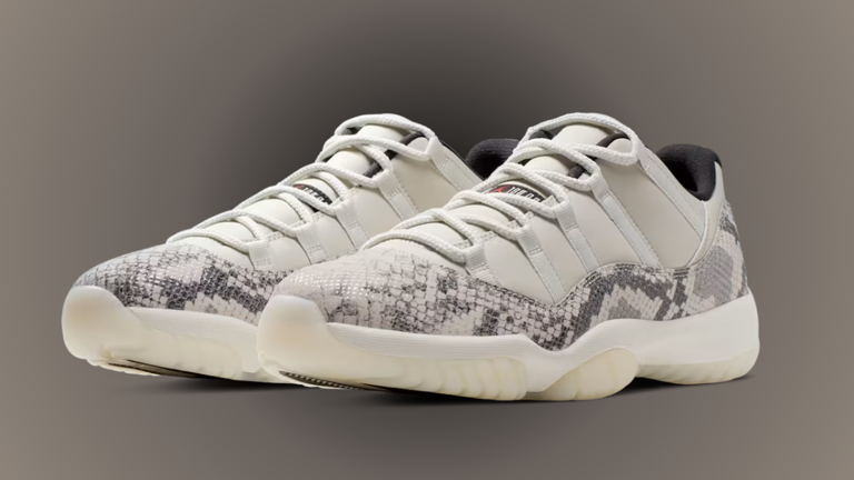 Air Jordan 11 Low 'Light Bone Snakeskin' - Where to Buy