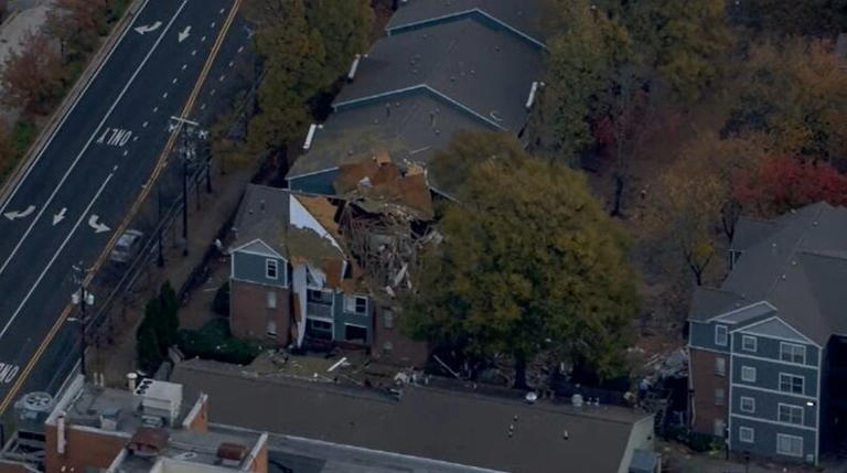 Explosion rocks apartments near Mercedes-Benz Stadium, leaving 1 ...