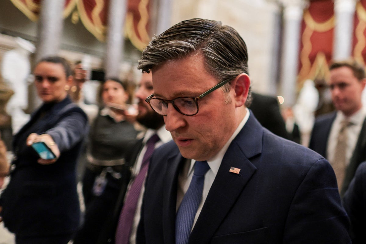 Mike Johnson is furious at the Senate for approving the Epstein bill