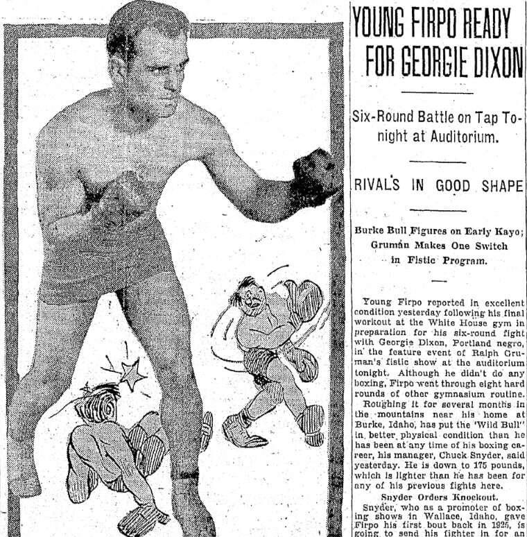 Portland’s ‘unbeatable’ 1930s fighter never got a title shot, but ...