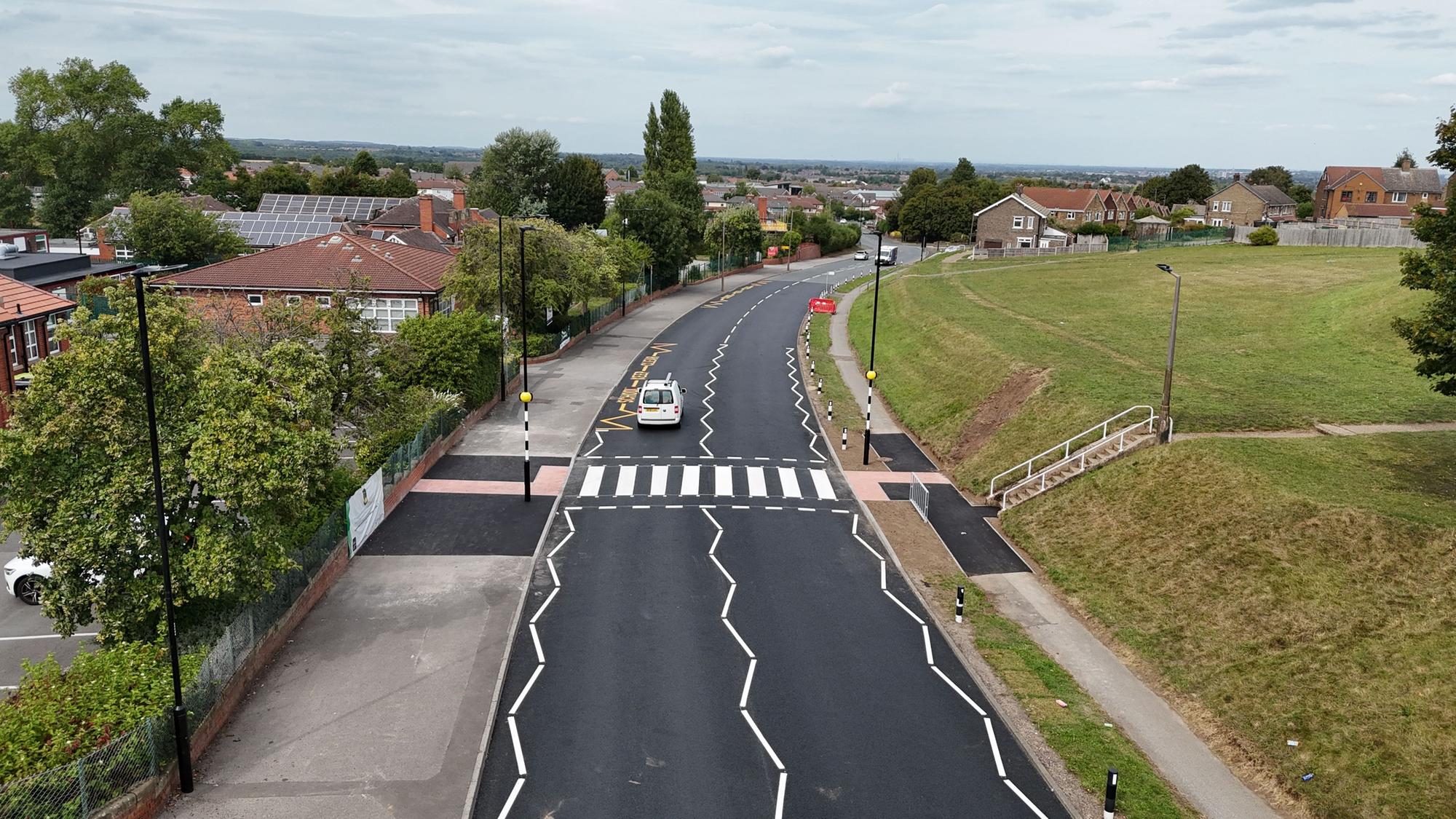 Breedon funds construction of pedestrian crossing at Hill Top Community ...