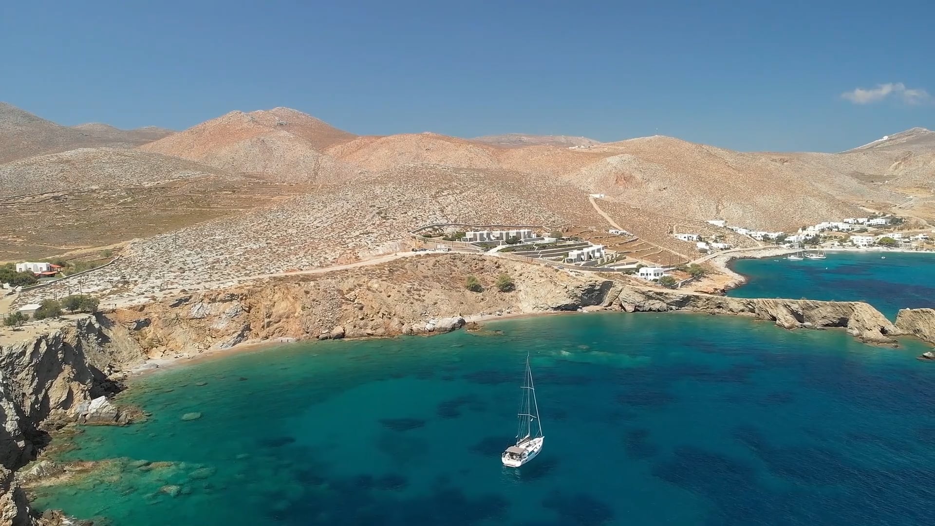 Folegandros, Greece: Drone Discovers The Stunning Cyclades Island