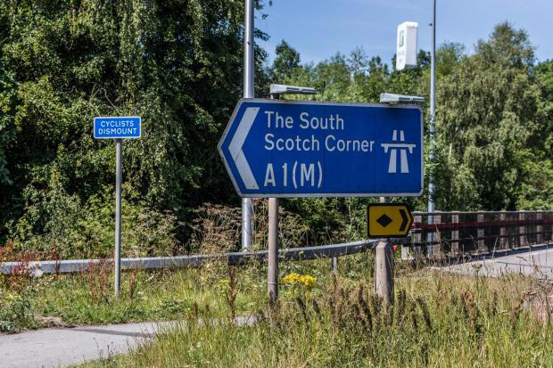 One person taken to hospital after early morning crash on A1(M) near ...