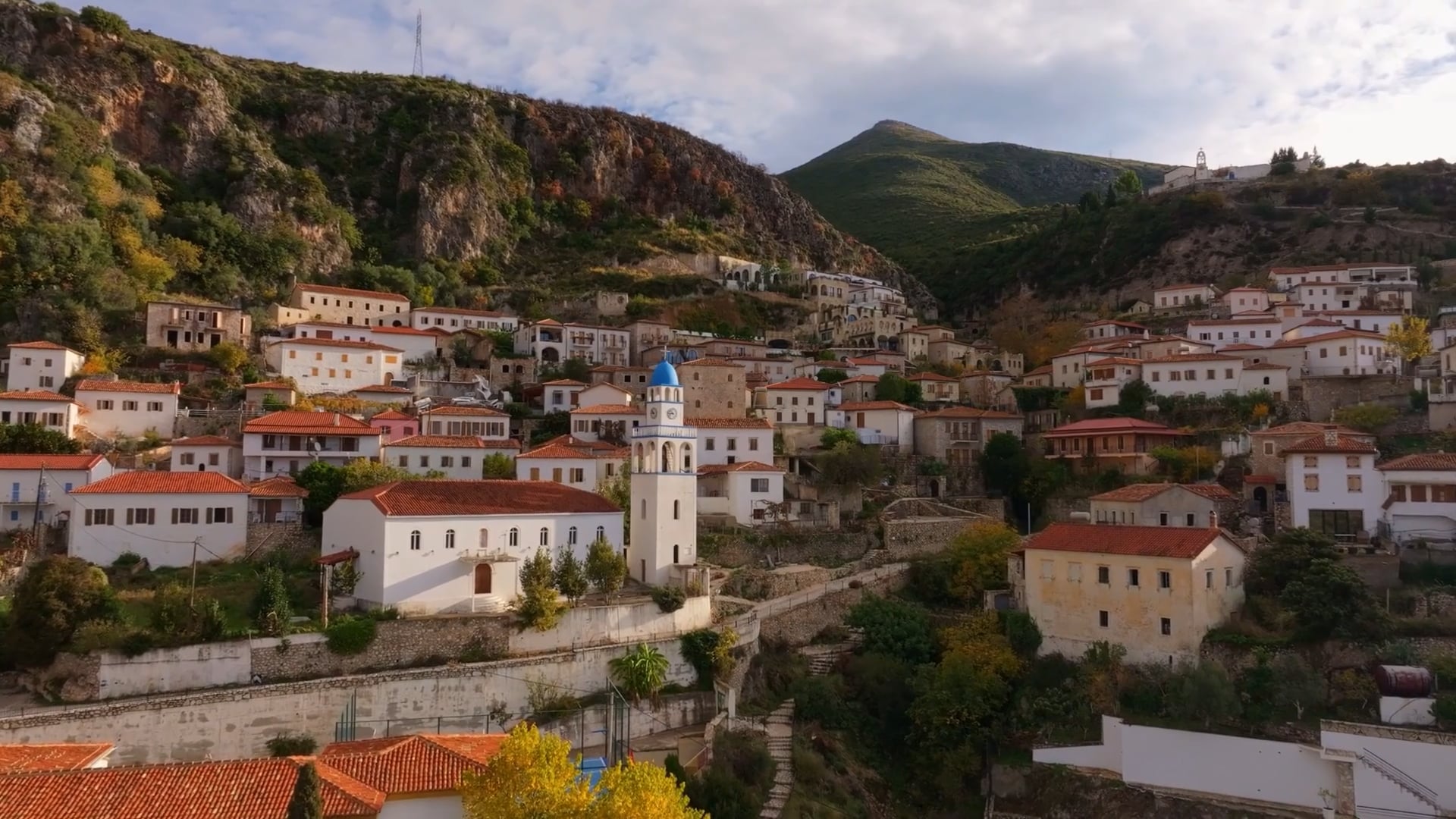 Dhermi, Albania: Drone Discovers Spectacular Beachfront Party Town