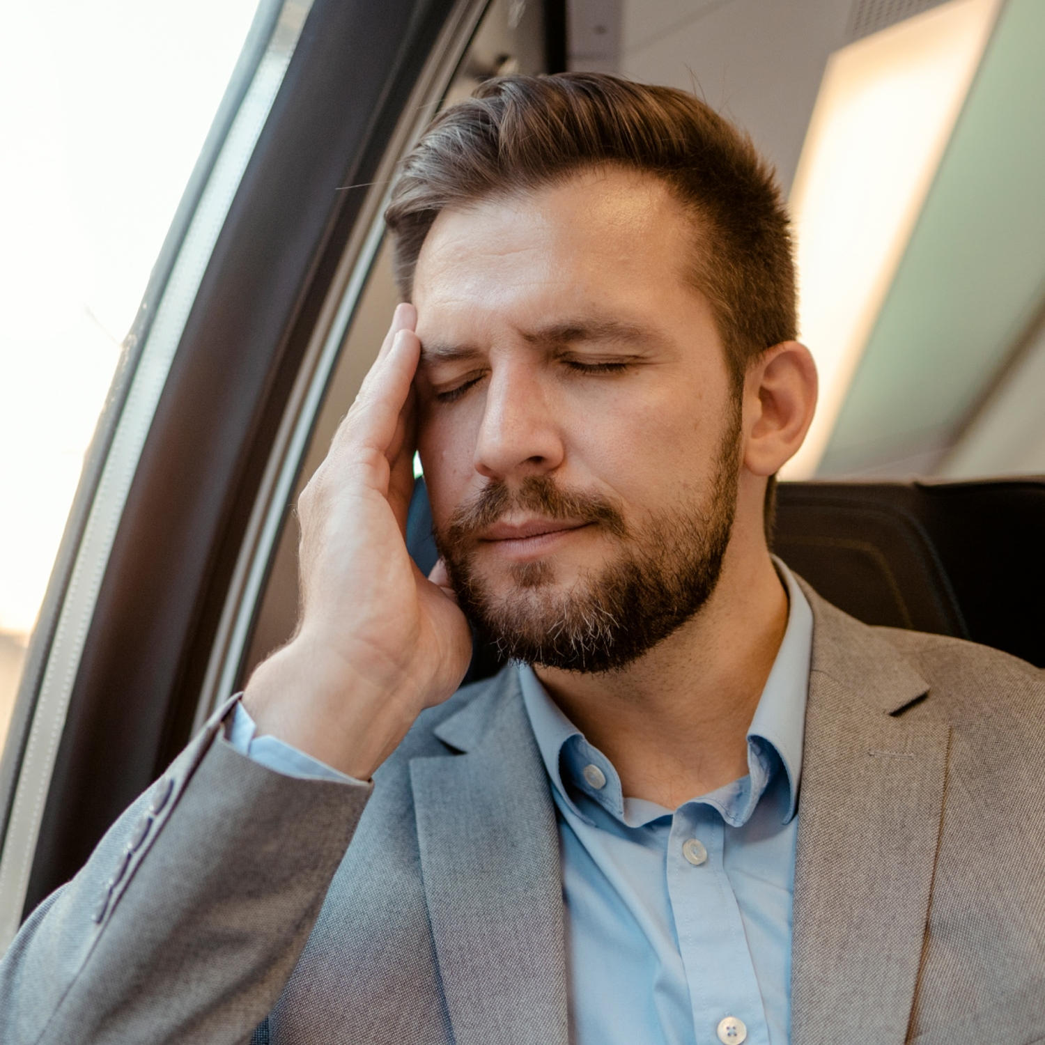 I get carsick, seasick and airsick — these are the motion sickness ...