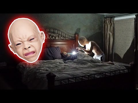 Prankster uses baby mask to scare sleeping mom awake