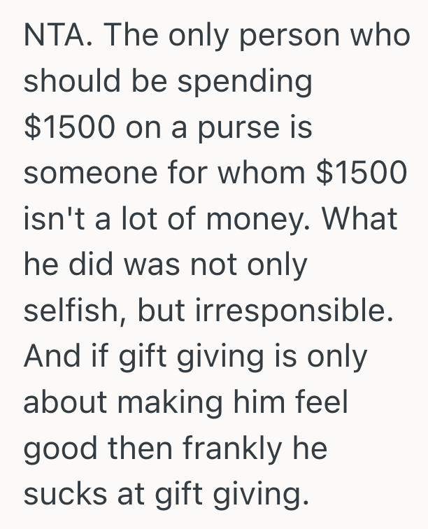 Woman’s Hubby Spent Half His Savings On A Designer Bag When She Wanted ...