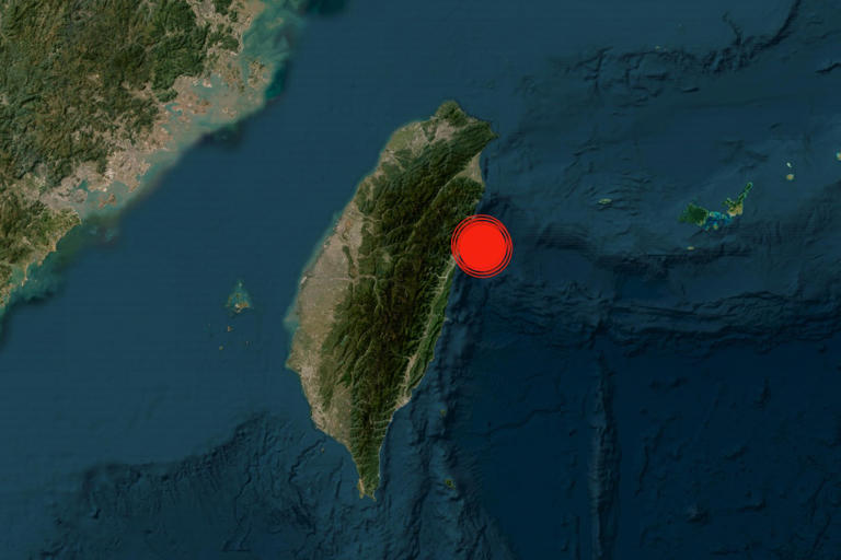 Two earthquakes strike Taiwan coast 13 minutes apart: USGS