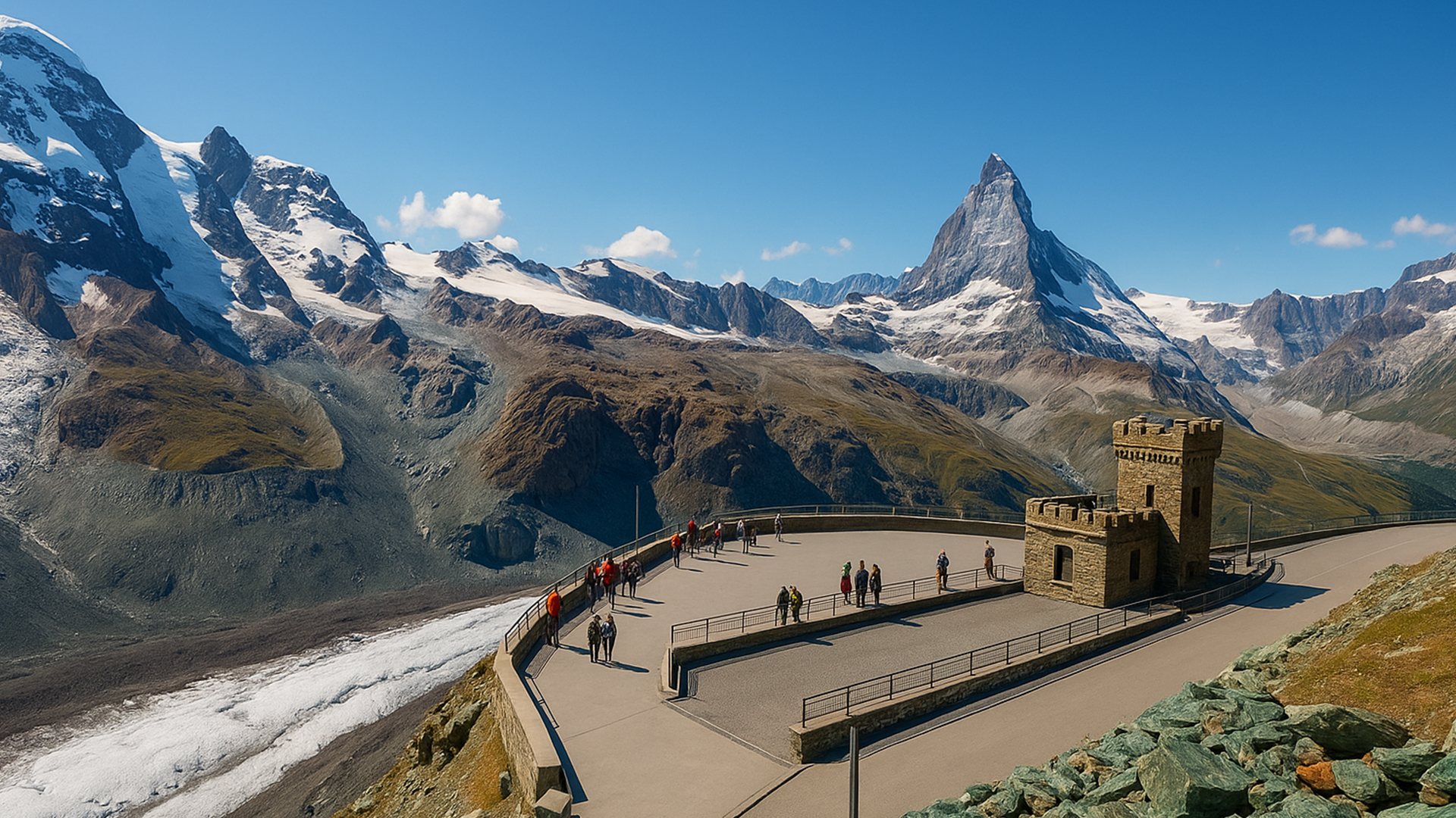 Gornergrat Zermatt: Stunning Swiss Alpine Views (4K)