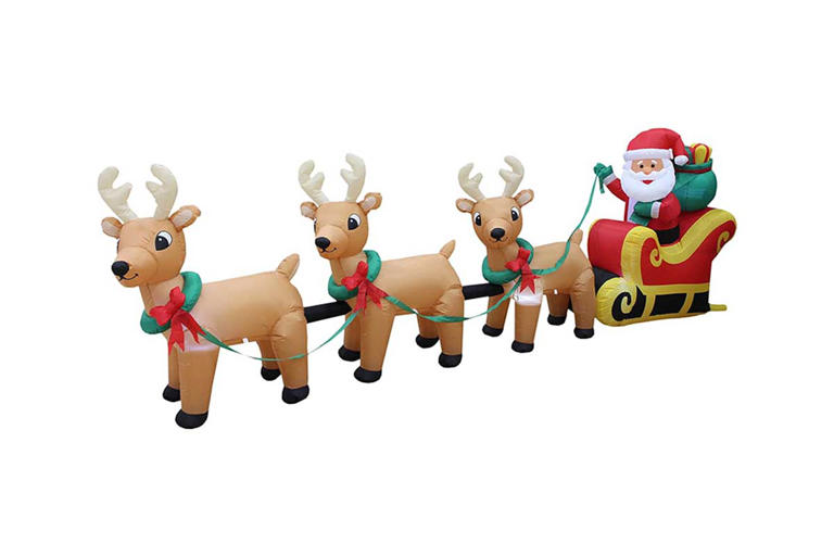 The Top Outdoor Christmas Inflatables to Decorate Your Yard This ...
