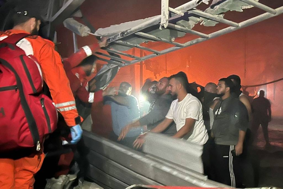 Israeli strike on Palestinian camp in Lebanon kills 13