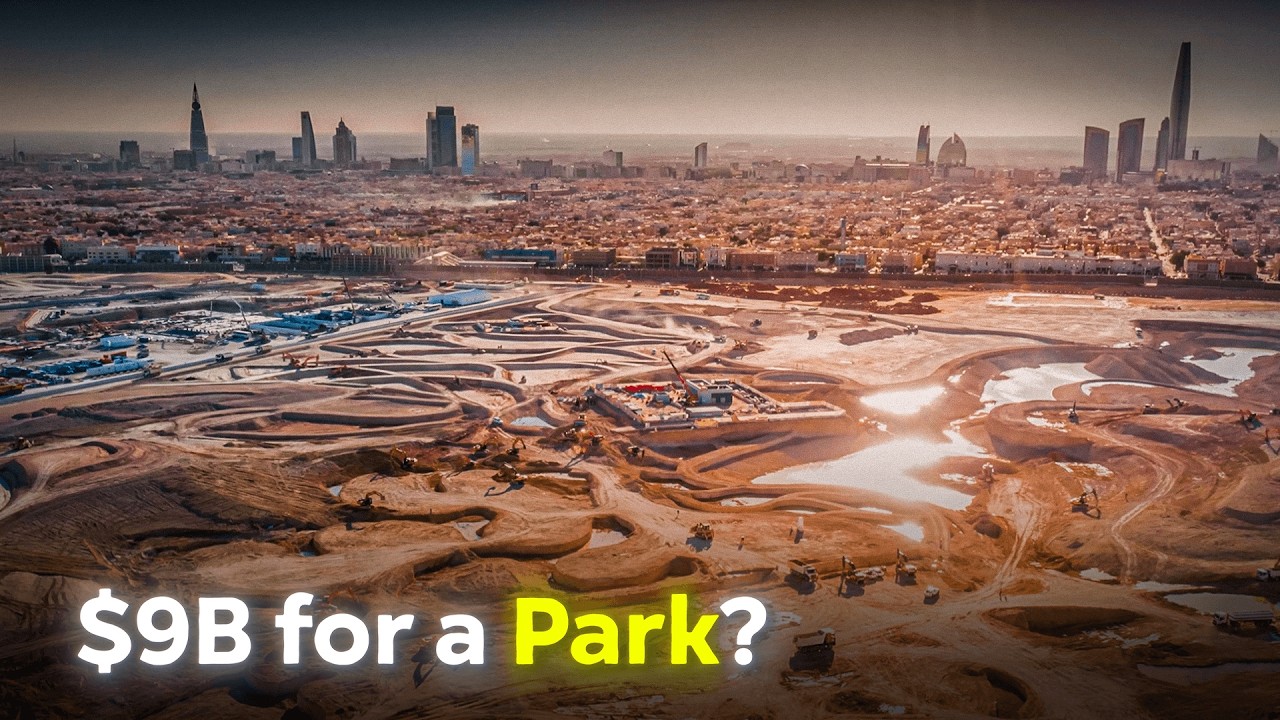 Discover Saudi Arabia's giant new park!