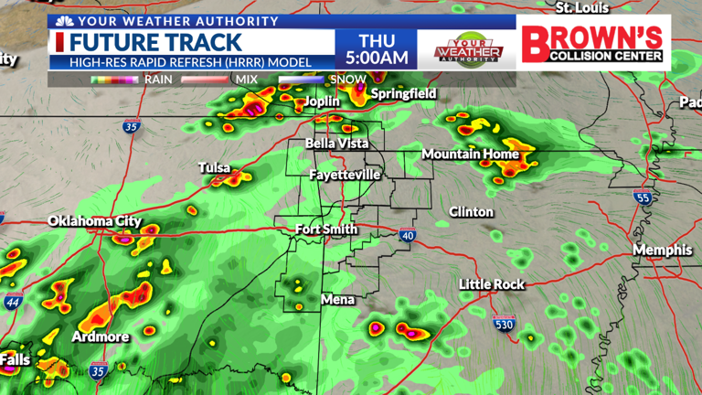 Weather Blog: Heavy rain likely on Thursday with a low-end tornado risk.